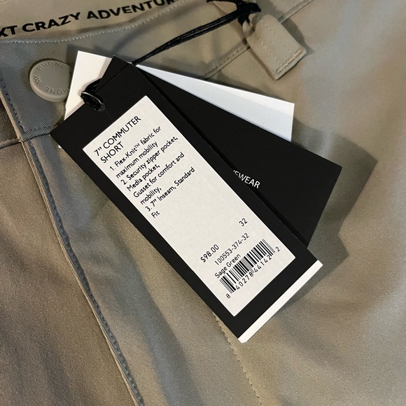 RHONE | Shorts | Rhone Mens Commuter Short 7in Sage Green New | Poshmark